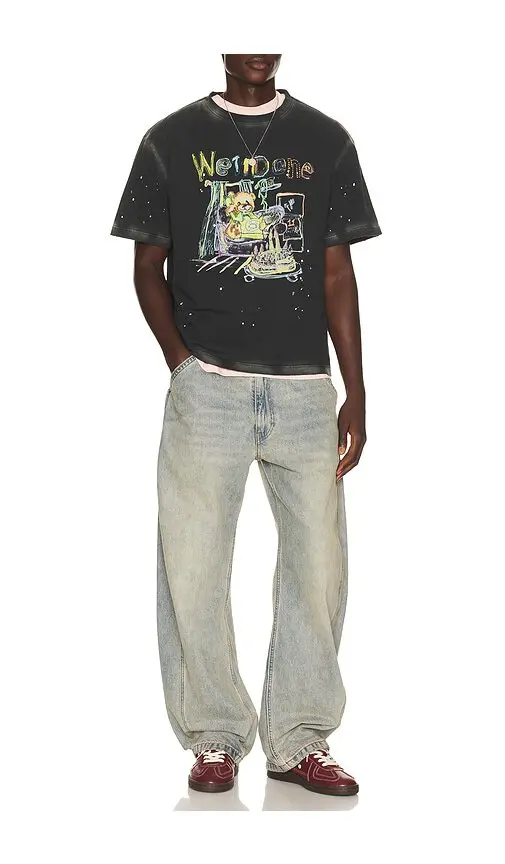 We11Done Anniversary Teddy T-shirt In Grey