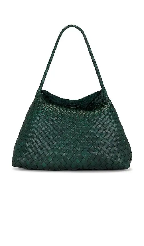 Dragon Diffusion Santa Maria Shoulder Bag In Dark Green