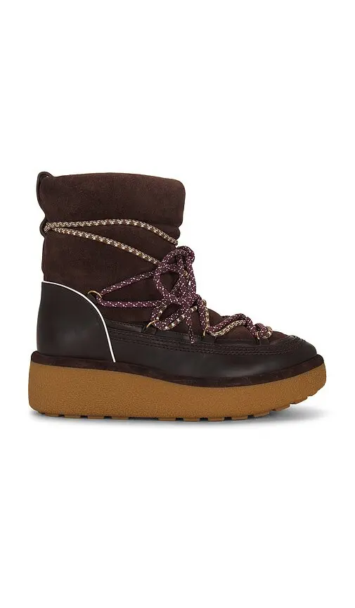 Veronica Beard Kirsta Boot In Chocolate - Espresso Multi