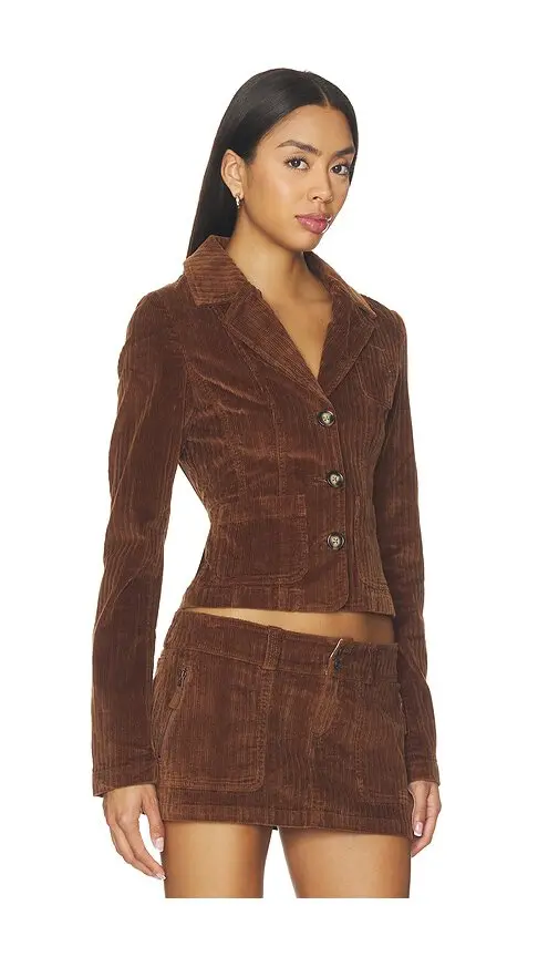 GUIZIO Celine Jacket In Brown