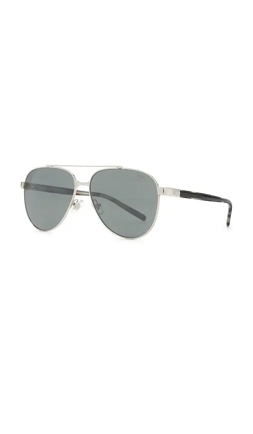 DIESEL® Aviator Sunglasses In Metallic