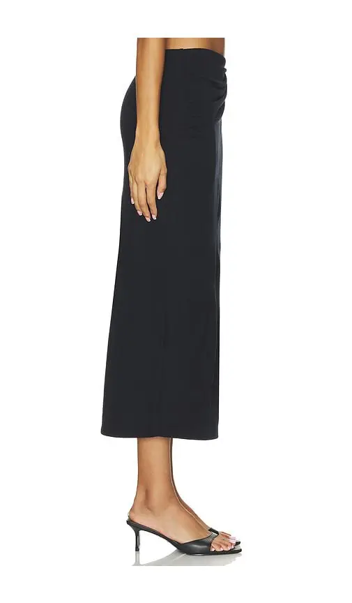 Vince Waist Draped Midi Skirt