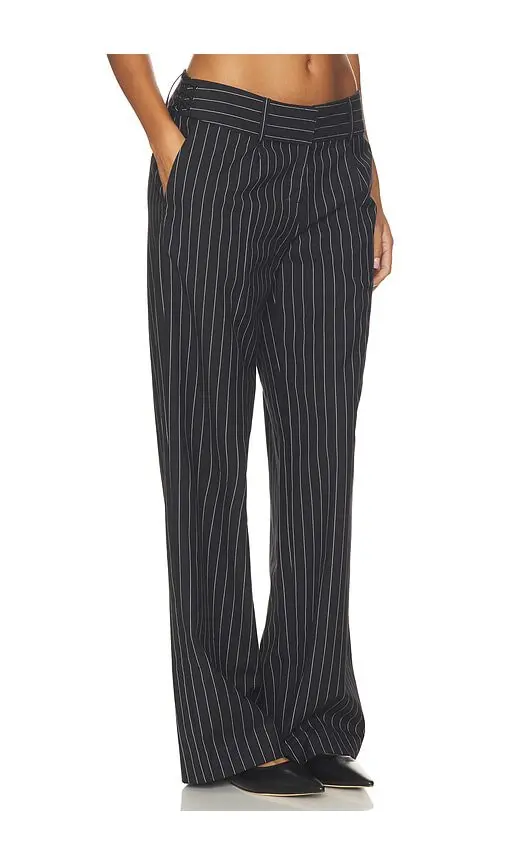 ANONIE Clarisse Pants In Black & White