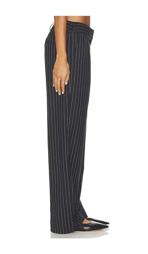 ANONIE Clarisse Pants In Black & White