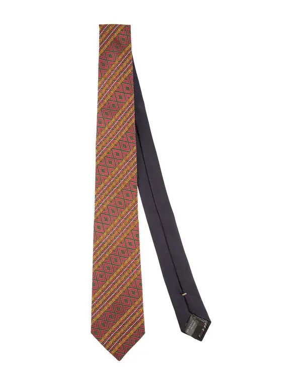 Missoni Ties & Bow Ties Garnet Silk, Polyester - Red