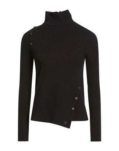 COURREGES Turtleneck Size Viscose, Polyester - Black