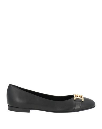 Bally Ballet Flats Size Calfskin - Black