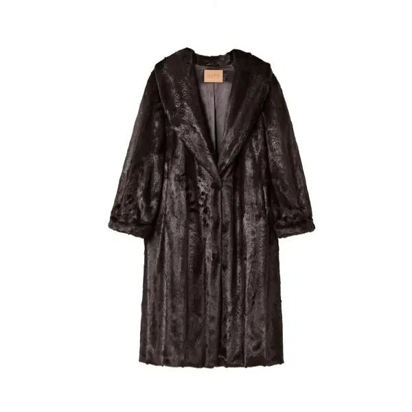 JAKKE Castello Coat Dark Chocolate