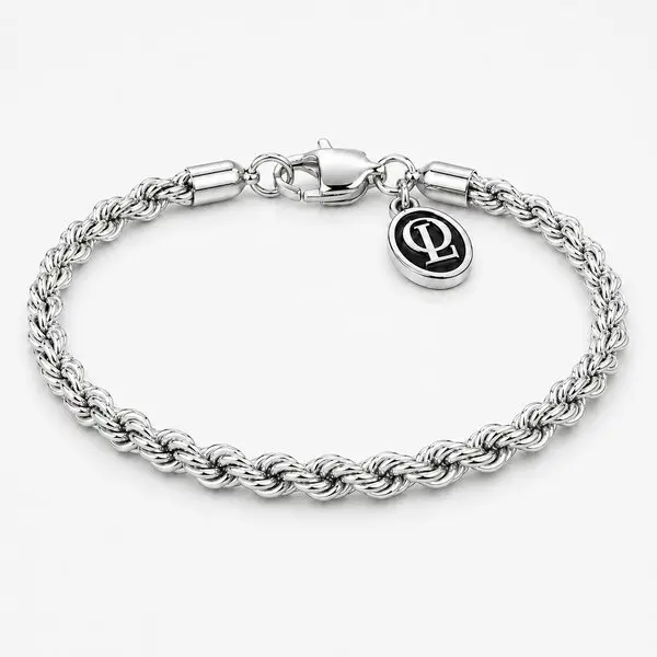 OUTRAGE LONDON Thick Rope Chain Bracelet