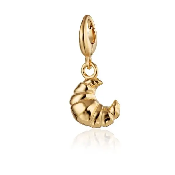 LILY CHARMED Plated Croissant Charm
