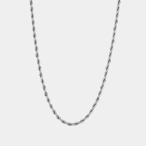 OUTRAGE LONDON Slim Rope Chain Necklace