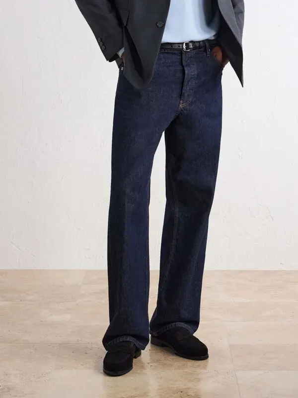 MORJAS The Ivy Suede Penny Loafers
