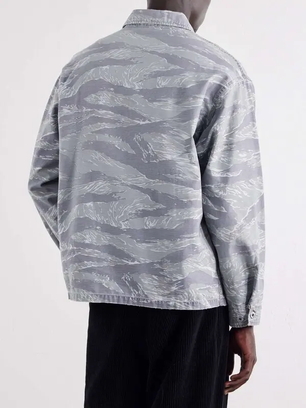 A.PRESSE Printed Cotton Jacket