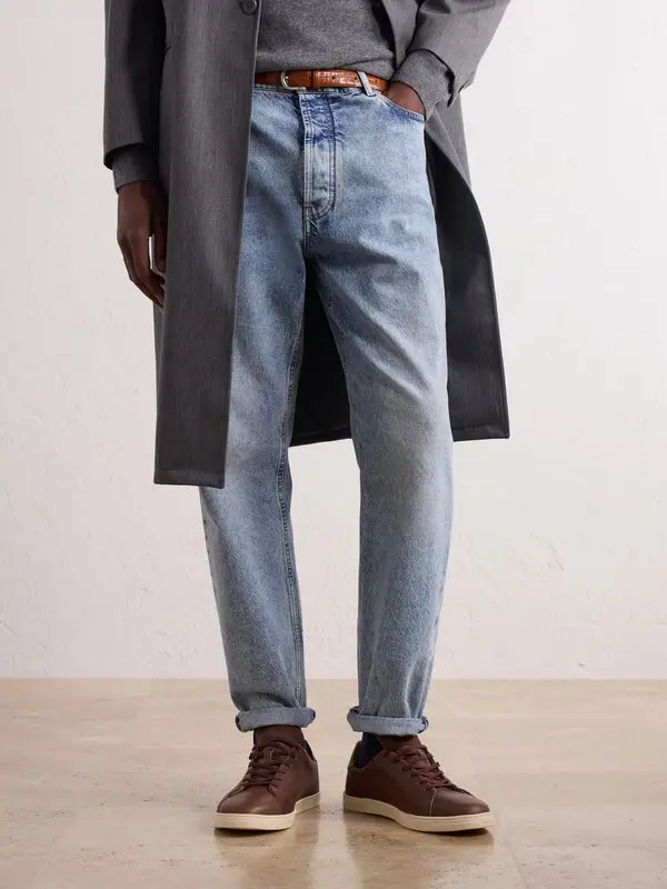 George Cleverley Jack Iii Full-grain Leather Sneakers