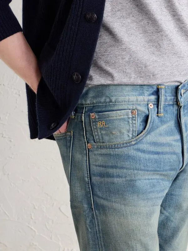 Ralph Lauren Distressed Slim-fit Jeans