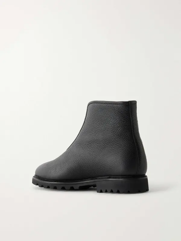 MORJAS Alpine Shearling-lined Leather Chelsea Boots