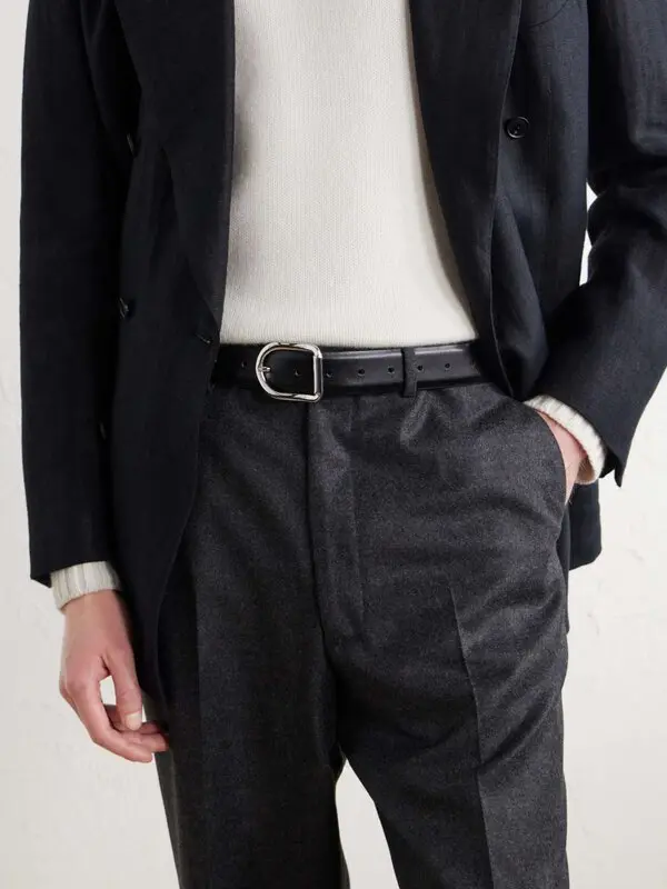 DEHANCHE 3cm Mija Full-grain Leather Belt