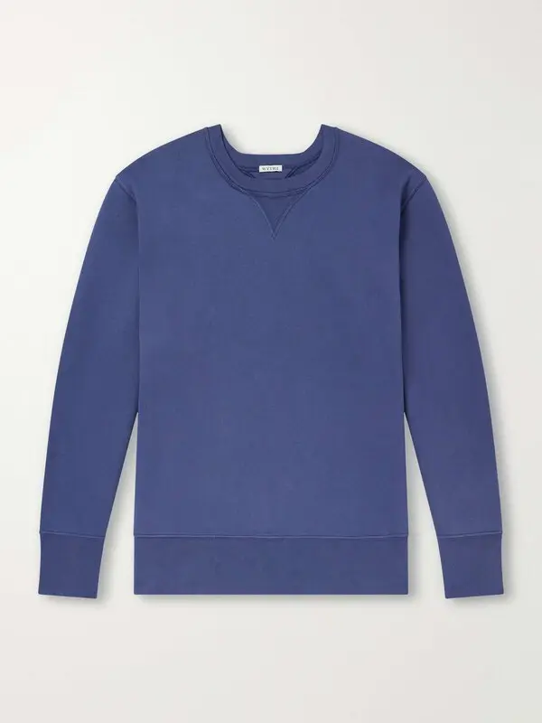 WYTHE Organic Cotton-fleece Sweatshirt