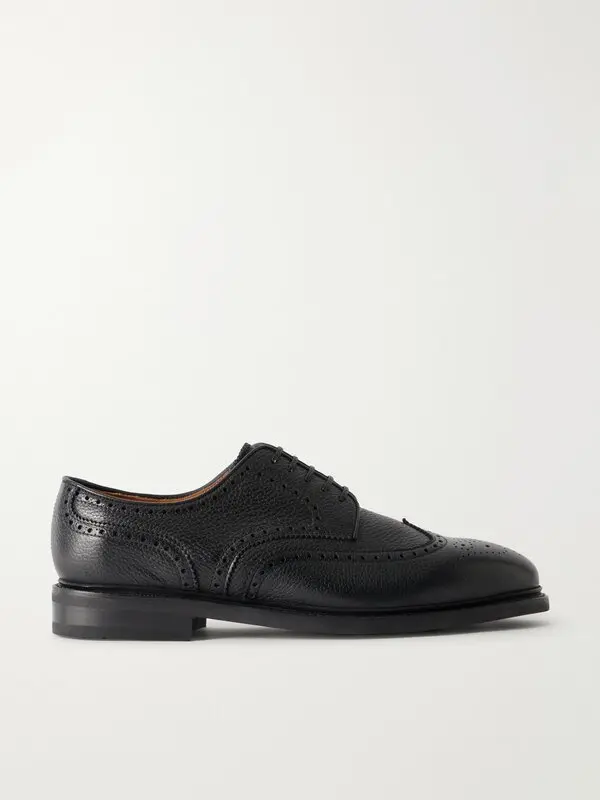 MORJAS The Derby Full-grain Leather Brogues