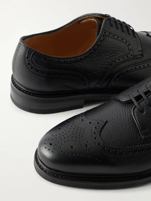 MORJAS The Derby Full-grain Leather Brogues