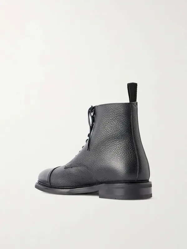 MORJAS Jumper Leather Lace-up Boots