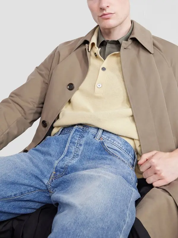 AARON LEVINE 90's Straight-leg Washed Jeans