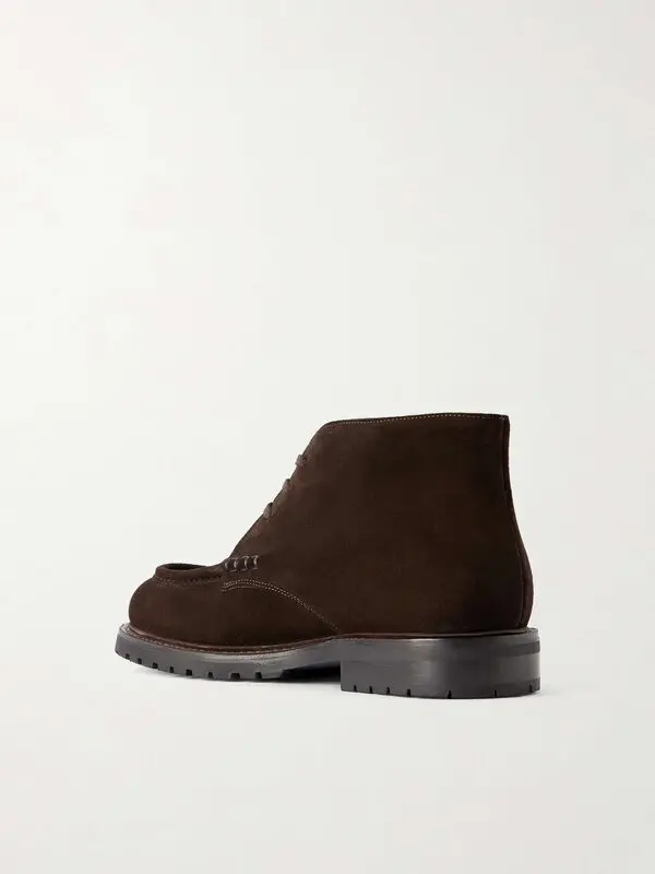 MORJAS Moc Toe Chukka Suede Desert Boots