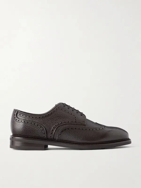 MORJAS The Derby Full-grain Leather Brogues