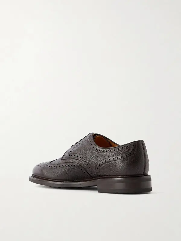 MORJAS The Derby Full-grain Leather Brogues