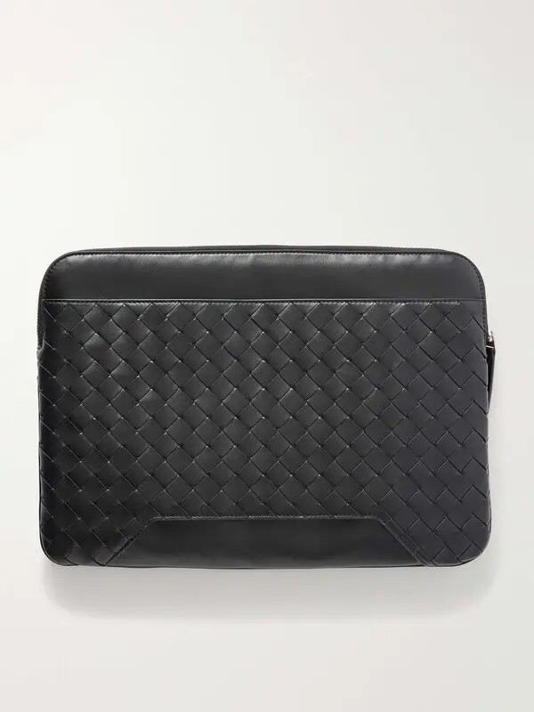 Bottega Veneta Getaway Intrecciato Leather Document Case