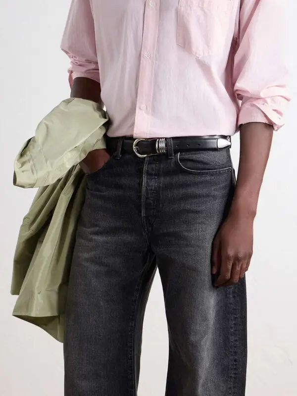 DEHANCHE Hollyhock 3cm Leather Belt