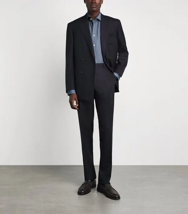 Eton Merino Wool Houndstooth Shirt