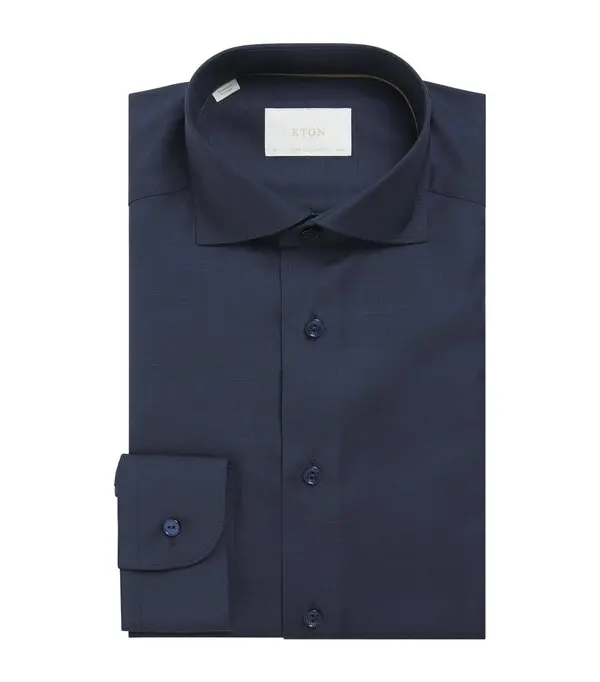 Eton Merino Wool Contemporary Fit Shirt