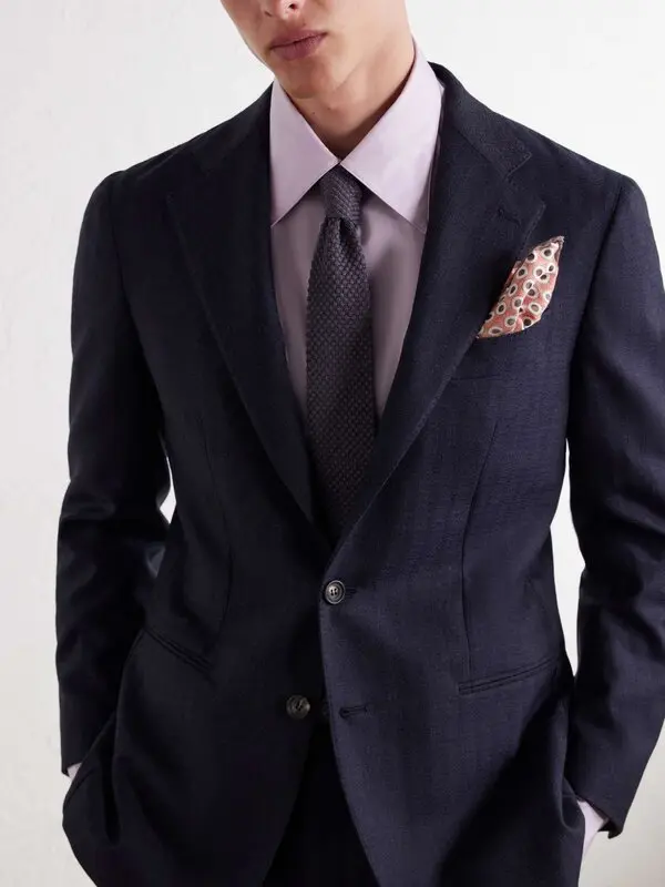 J. MUESER Waverly Wool-twill Suit Jacket