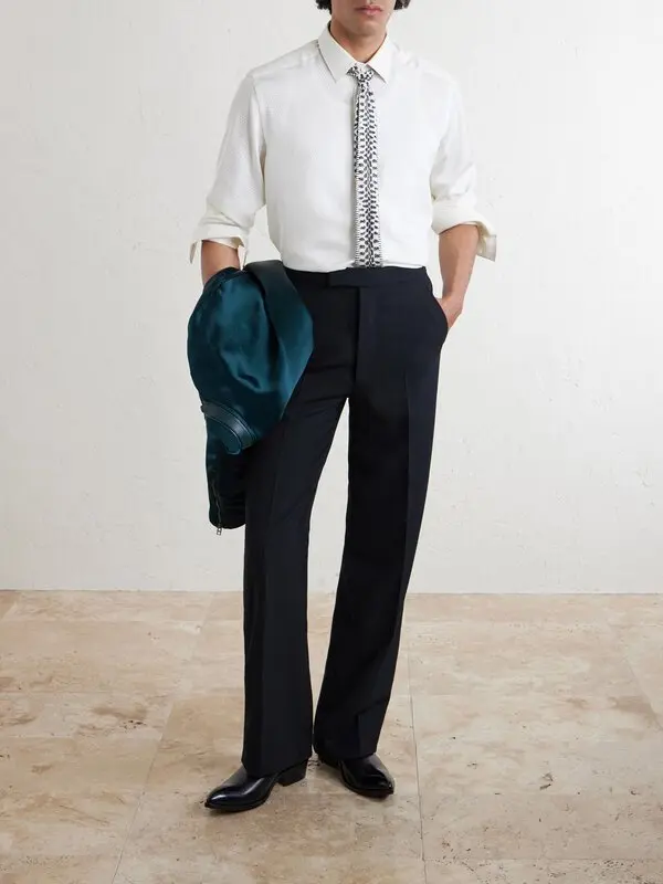 TOM FORD Straight-leg Wool Trousers