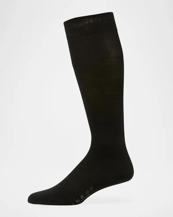 Falke Wool-blend Knee-high Socks - Black
