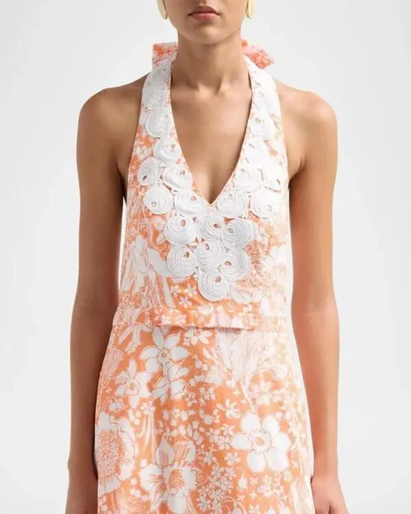 Lilly Pulitzer® Belinda Budding Romance Print Maxi Dress