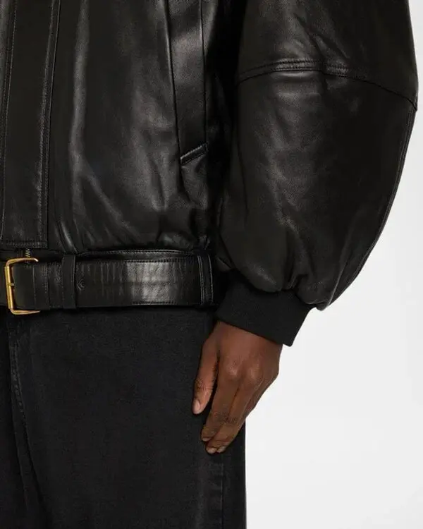 WILLY CHAVARRIA Apos;s Hustler Leather Jacket