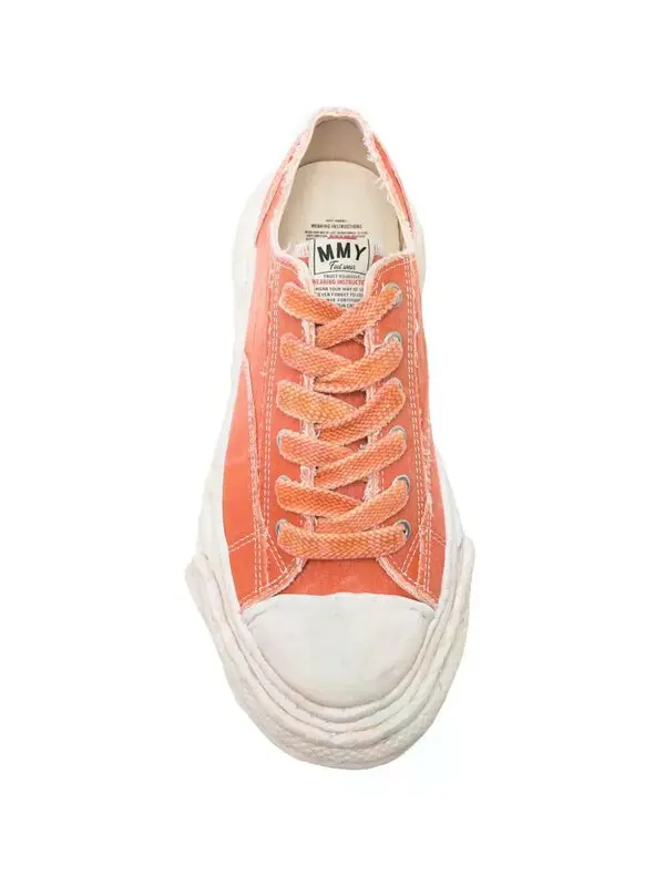 Mihara Yasuhiro Peterson23 Og Sole Bleached Canvas Low-top Sneakers
