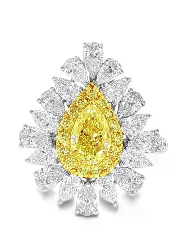 HYT JEWELRY Diamond 2-in-1 Pendant And Ring