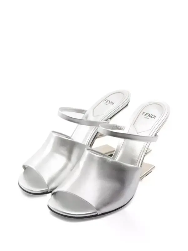 Fendi 2000s First Sandals - Silver