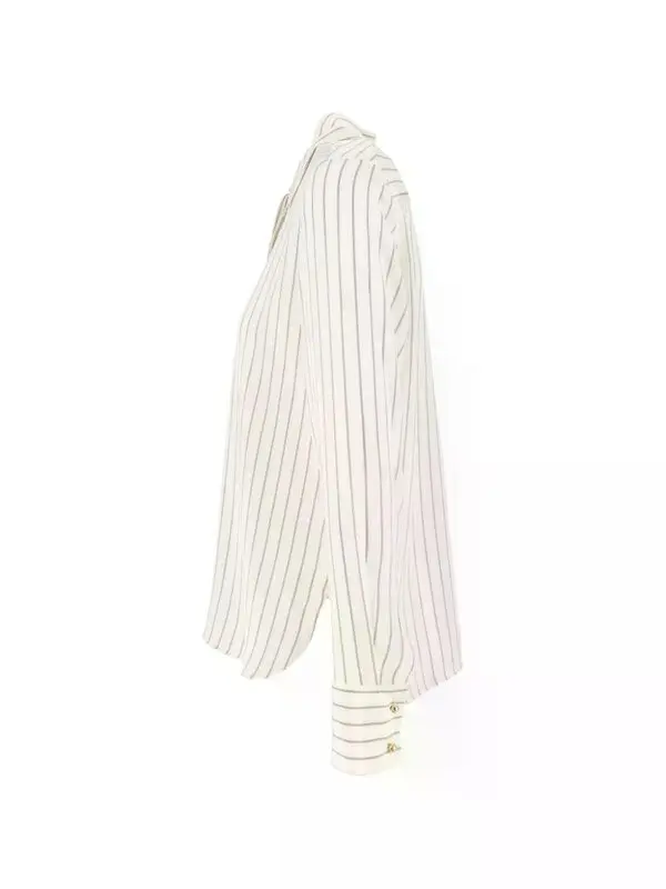 Max Mara Flirt Striped Silk Shirt
