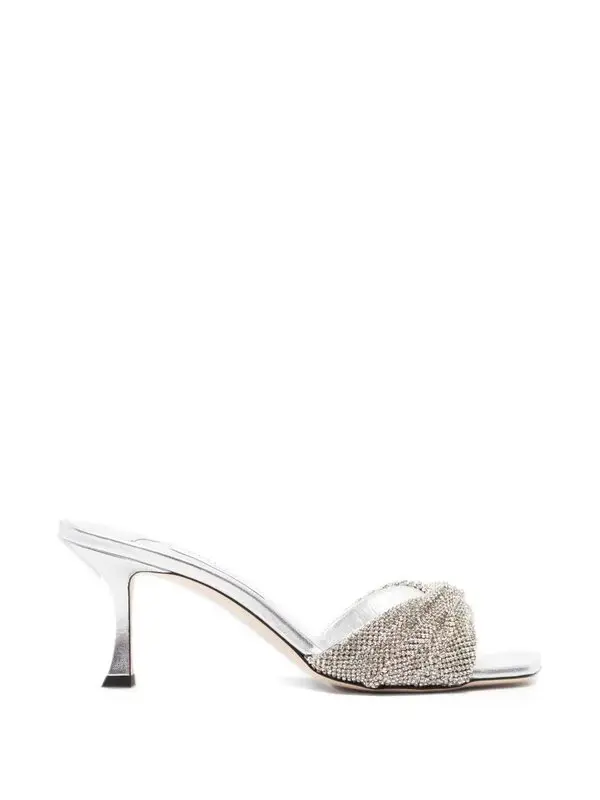 JIMMY CHOO Skye Sandals - Silver