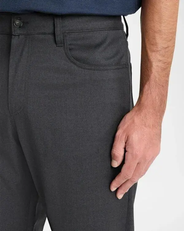 Canali Apos;s Cotton Stretch Five-pocket Trousers - Navy