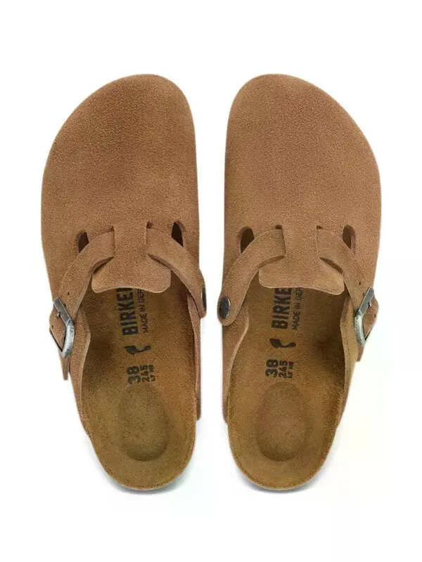 BIRKENSTOCK Boston Mules - Brown