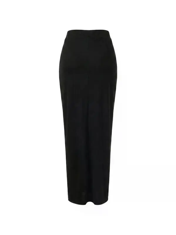 INTERNATIONAL APPEAL Sari-draped Maxi Skirt