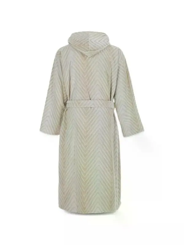 Missoni Zigzag-knit Hooded Bathrobe