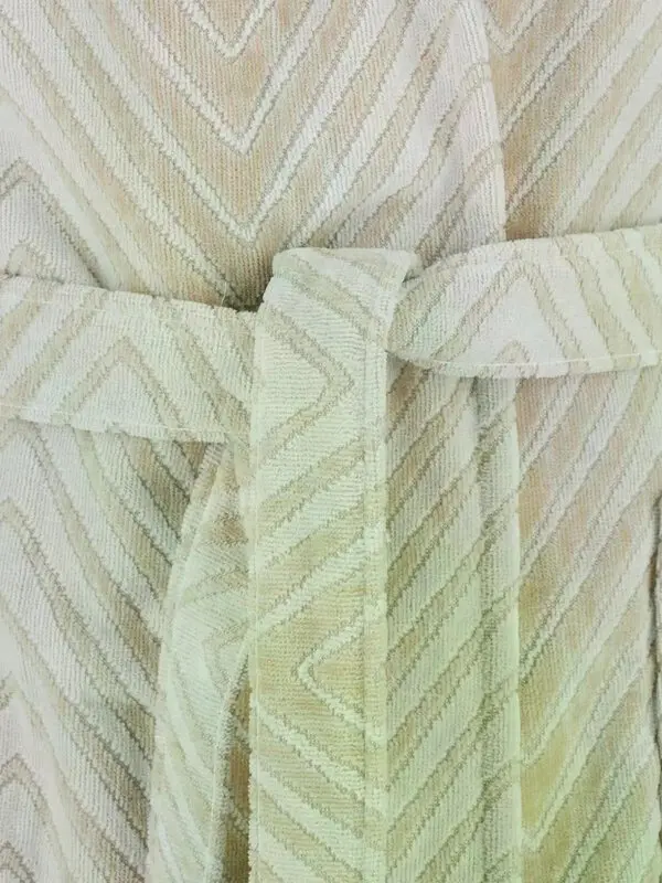 Missoni Zigzag-knit Hooded Bathrobe