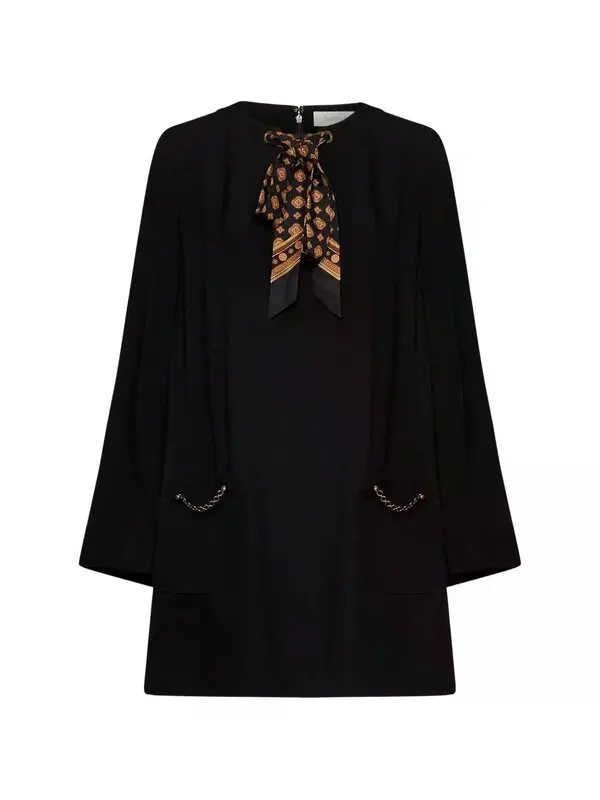 Zimmermann Lavallière Chain-detail Dress - Black