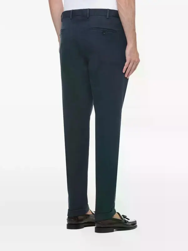 DEVORE INCIPIT Pleated Turn-up Trousers